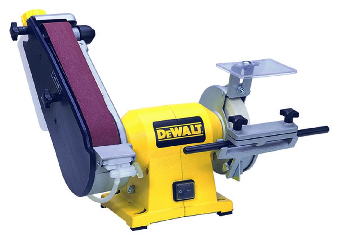 Шлайф DeWALT комбиниран с шмиргел 415 W, ф 150 мм, 715x45 мм, 2750 об ...