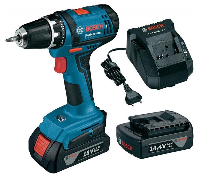 Винтоверт ударен акумулаторен Bosch Gsb 18 2 Li Plus Professional 18 V